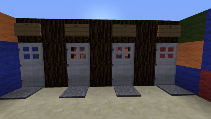 Color blind test, Proffesional. 12 PLATES! Minecraft Map