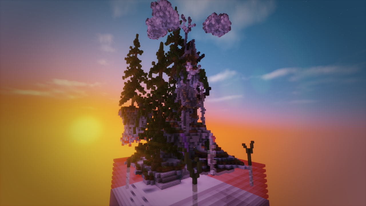 Fantasy Floating Factory [51x51] Plot #7 Minecraft Map