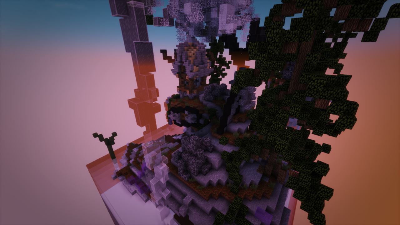 Fantasy Floating Factory [51x51] Plot #7 Minecraft Map