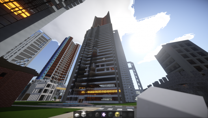 Sky Scraper Complex Minecraft Map