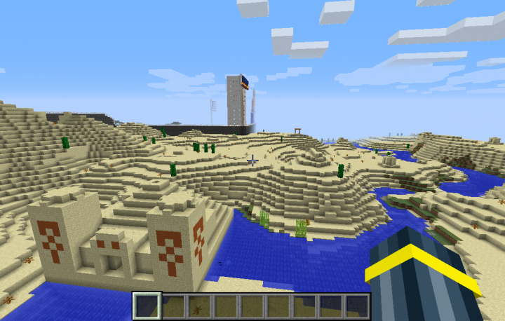 The U.S./Texas trumpian wall Minecraft Map