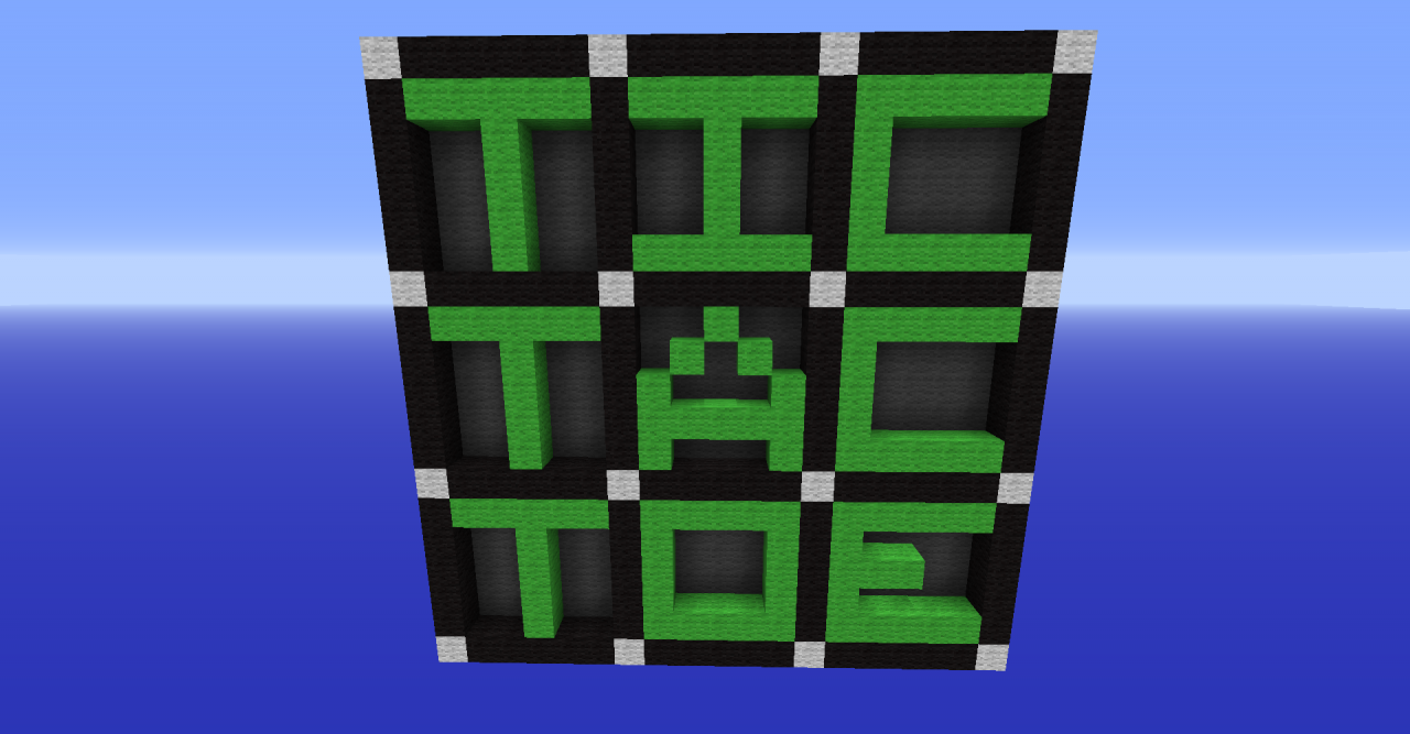 Tic-Tac-Toe Minecraft Map