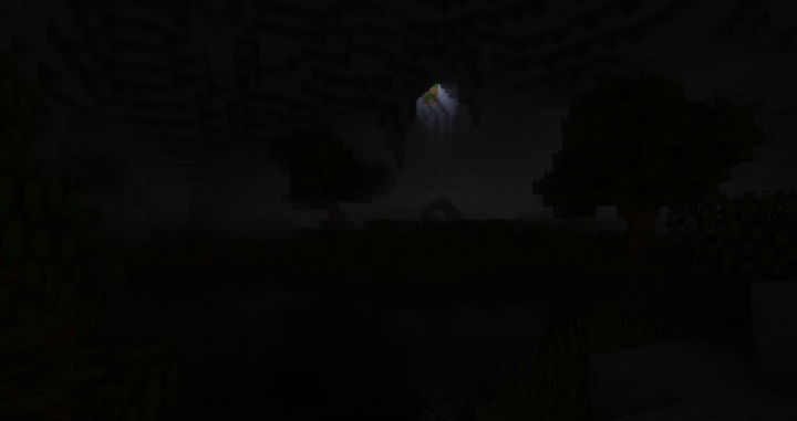 the abandoned cave Minecraft Map