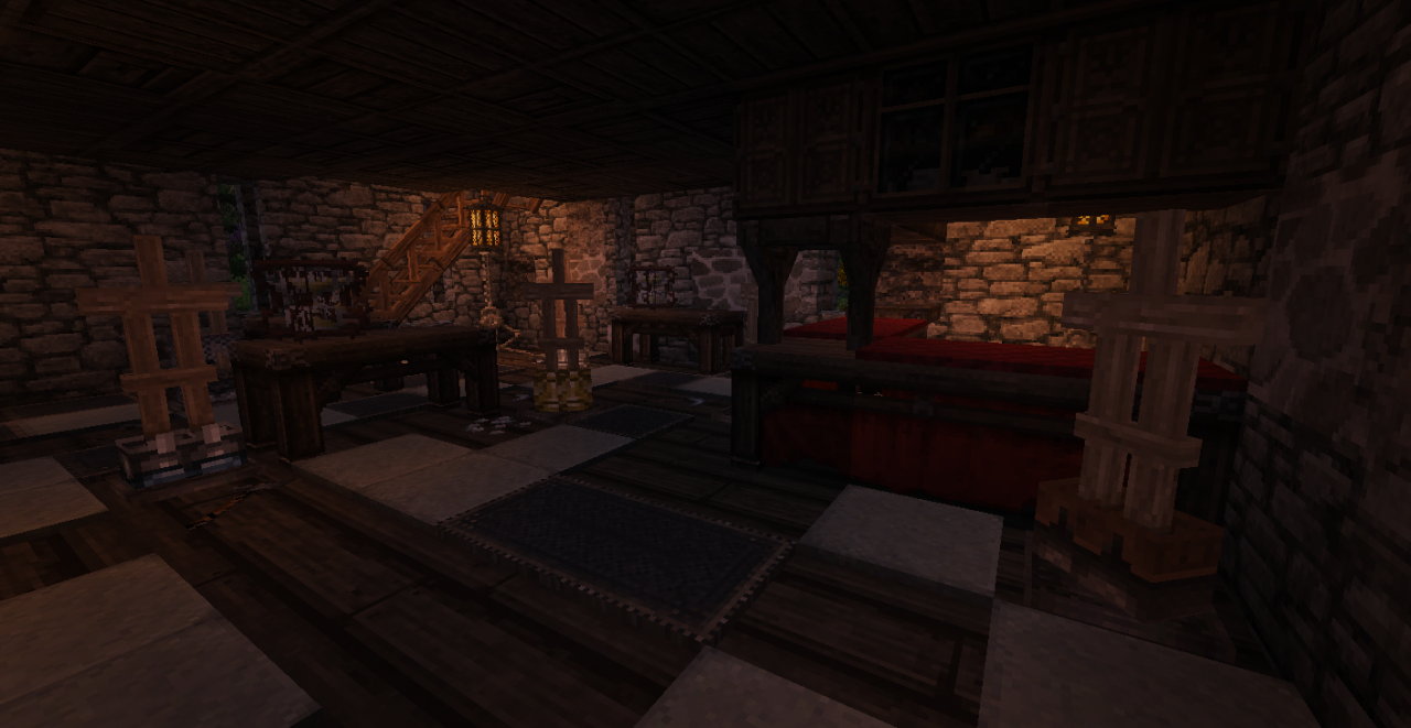 Medieval/Rustic | Cobbler's Shop on Conquest Reforged! Minecraft Map