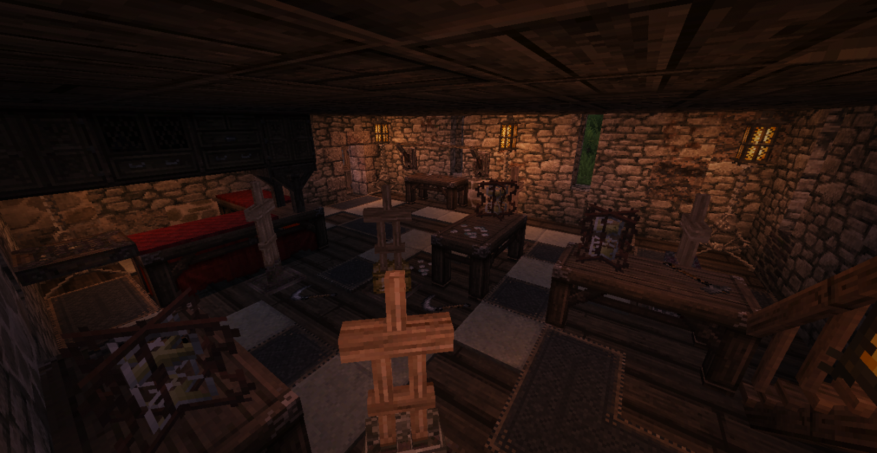 Medieval/Rustic | Cobbler's Shop on Conquest Reforged! Minecraft Map