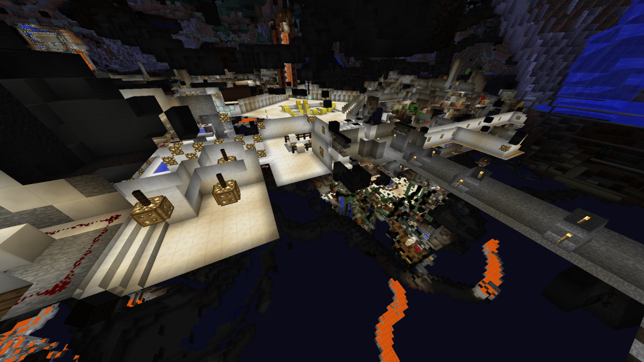 Minecraft Underground Redstone Base (3 Year Project) Minecraft Map