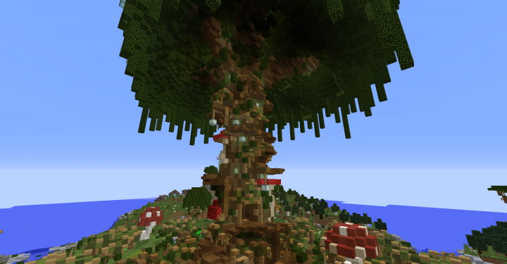 Giant Tree City Minecraft Map