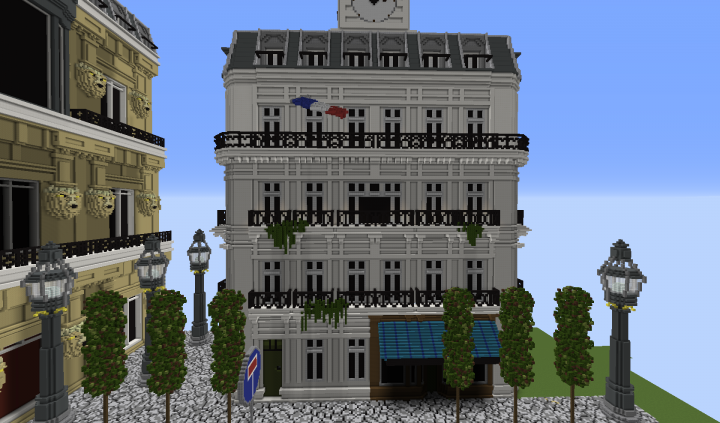 Deep within paris Minecraft Map