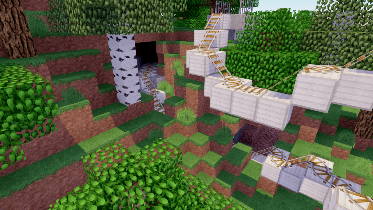 Cave Rumbler - Roller Coaster Minecraft Map