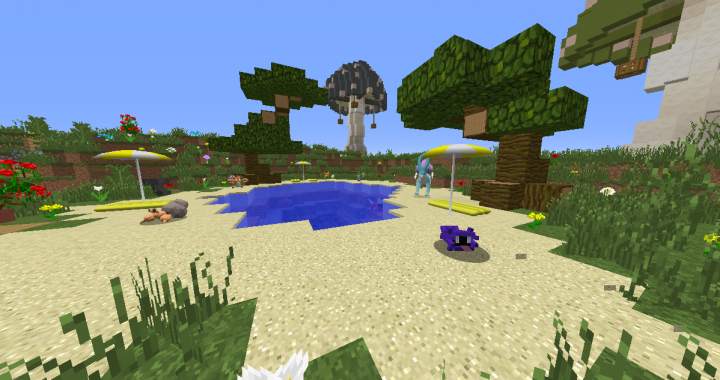 ⭐ Pixelmon Server Spawn ⭐ // by pawh (ᵔᴥᵔ) Minecraft Map