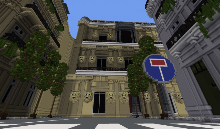 Deep within paris Minecraft Map