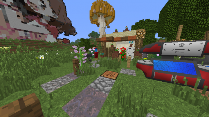 ⭐ Pixelmon Server Spawn ⭐ // by pawh (ᵔᴥᵔ) Minecraft Map