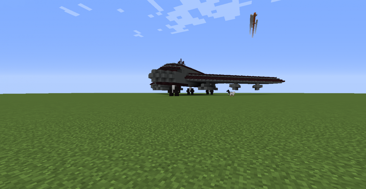 Futuristic Bomber Minecraft Map