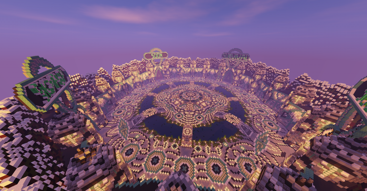 xEon hub [100x100]☼ Minecraft Map