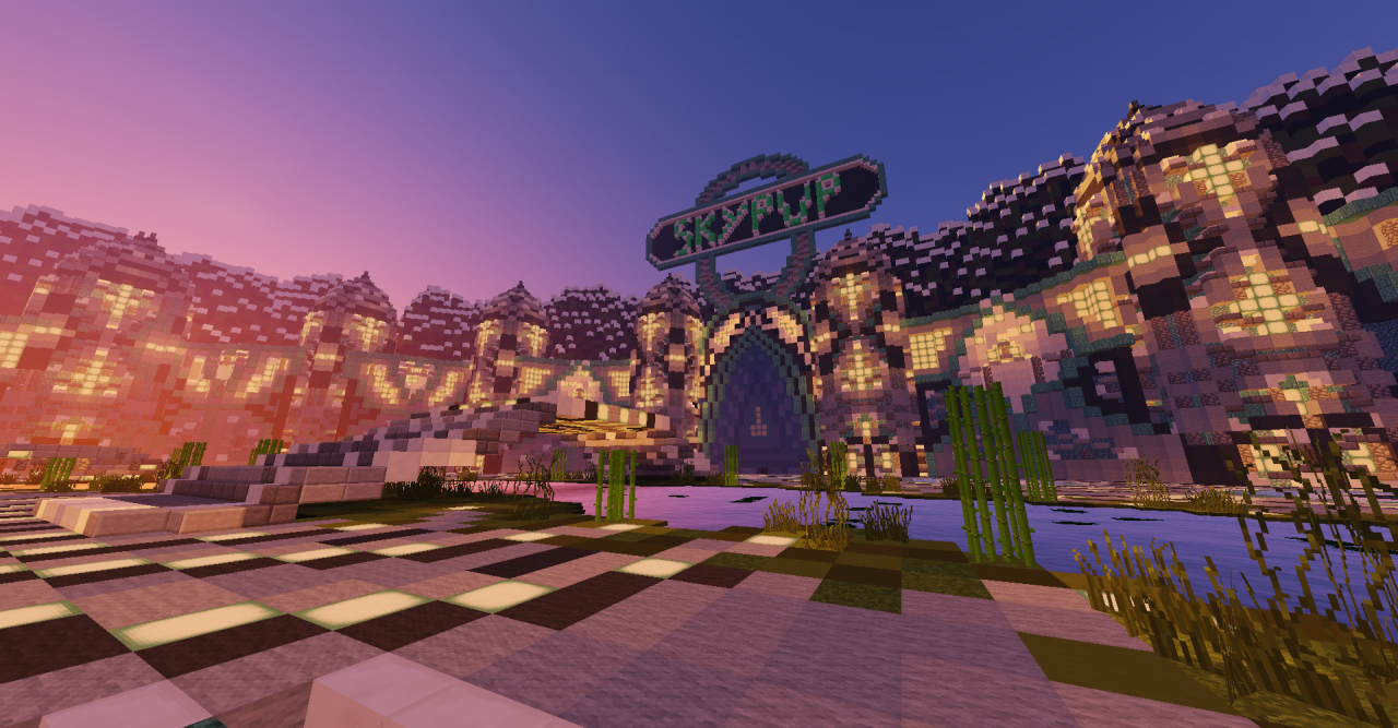 xEon hub [100x100]☼ Minecraft Map