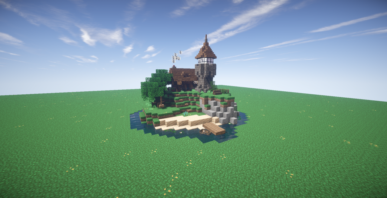 Lighthouse Island (Mini-Build) Minecraft Map