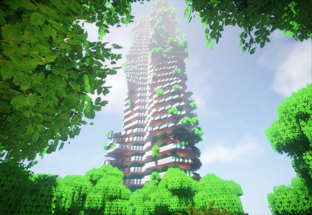 Modern high rise apartment Minecraft Map