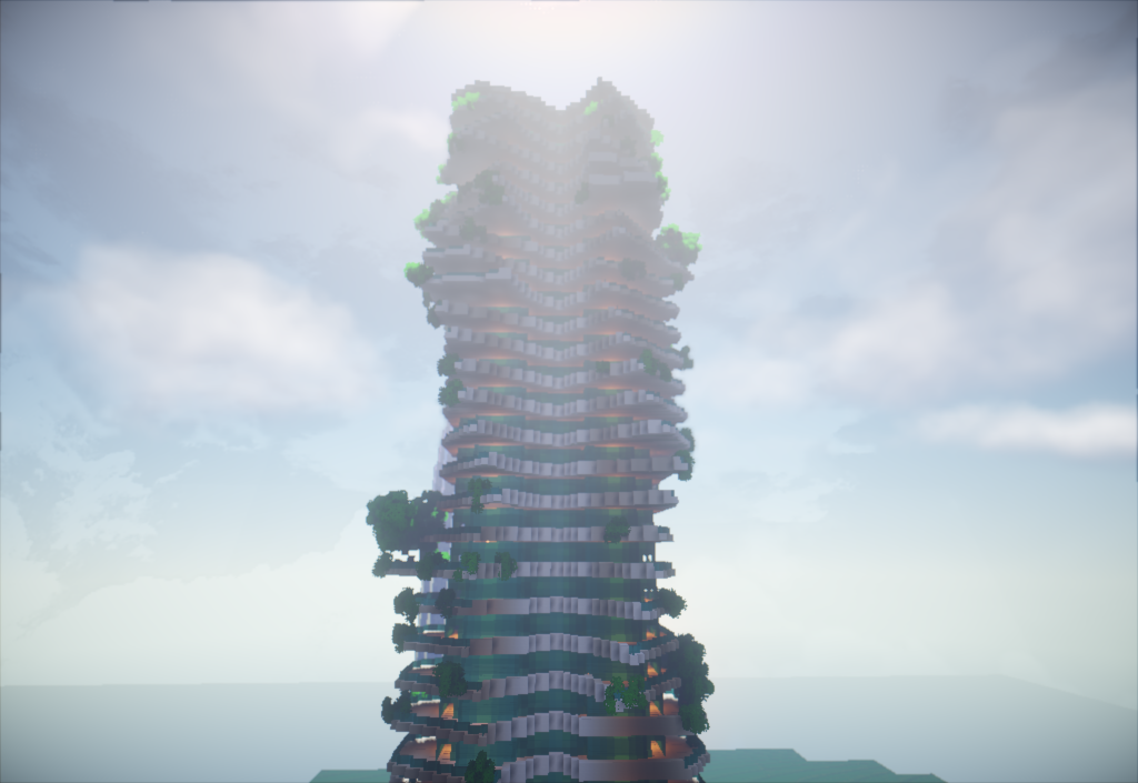 Modern high rise apartment Minecraft Map