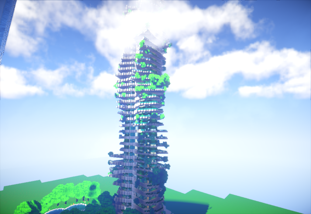 Modern high rise apartment Minecraft Map