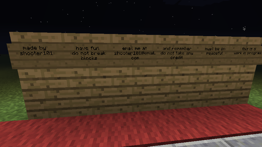 zoo and rides Minecraft Map