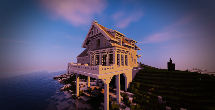 "Long Island" Beach House Minecraft Map
