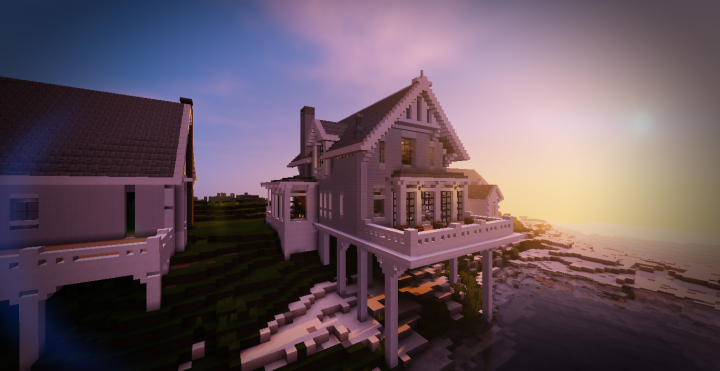 "Long Island" Beach House Minecraft Map