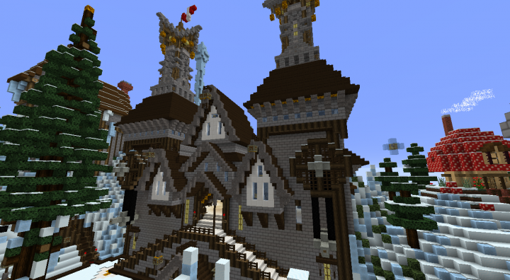 My interesting buildings Minecraft Map