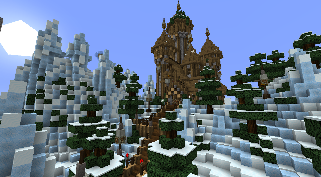 My interesting buildings Minecraft Map