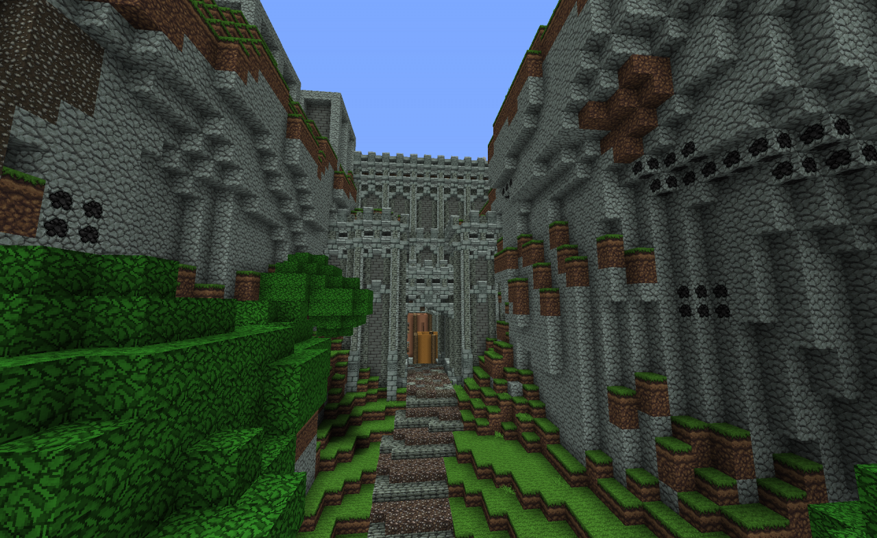 Tropical fantasy City Minecraft Map