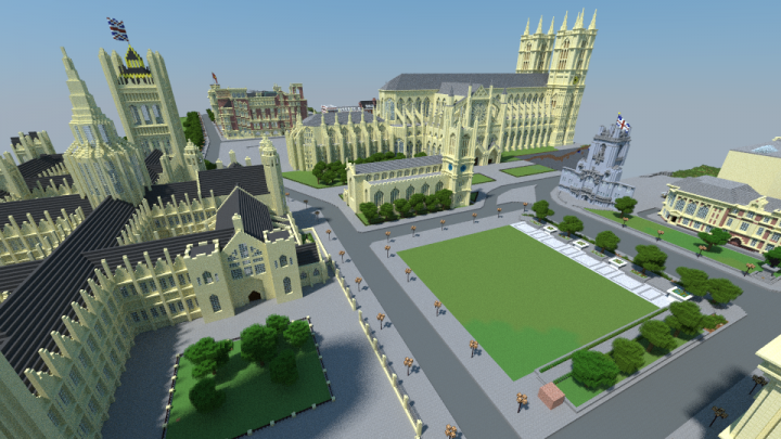London Minecraft Map