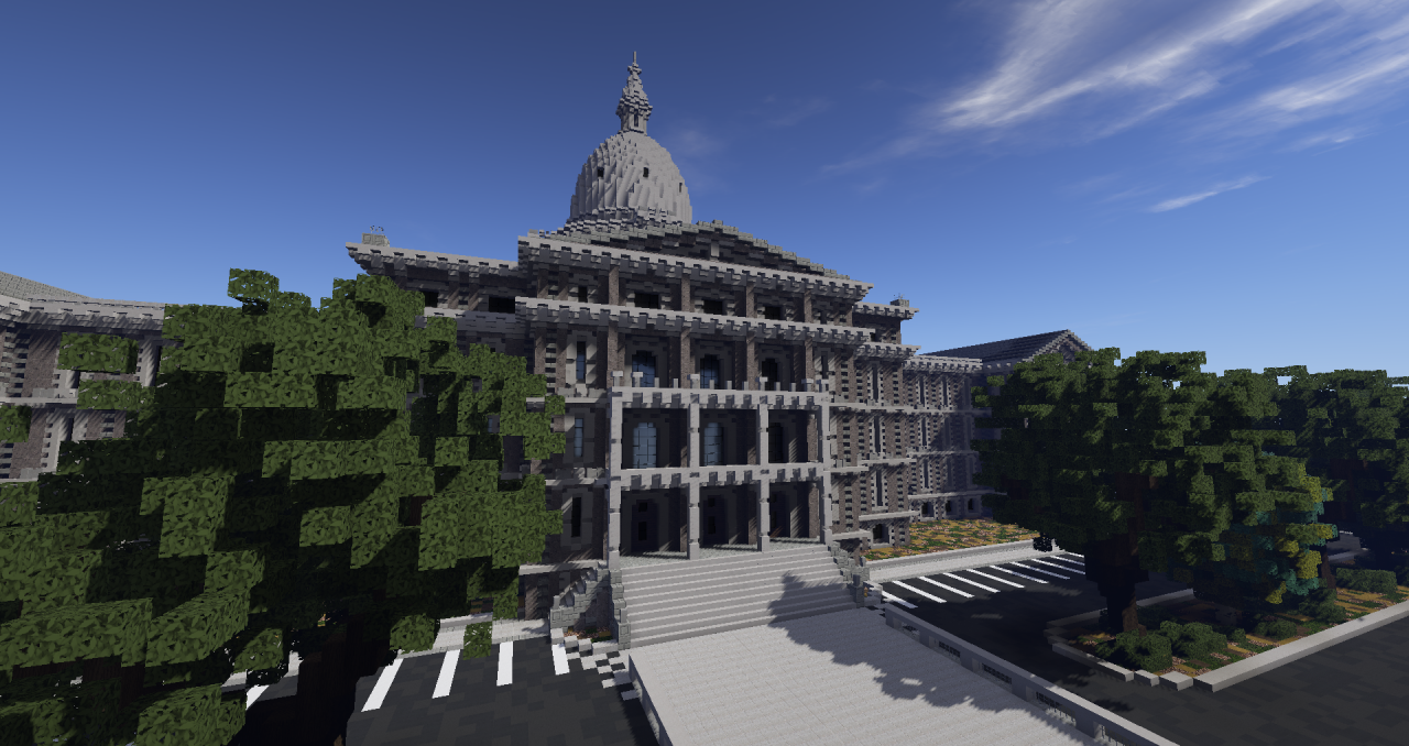 michigan state capitol building Minecraft Map