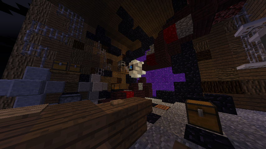 Horror escaping Minecraft Map