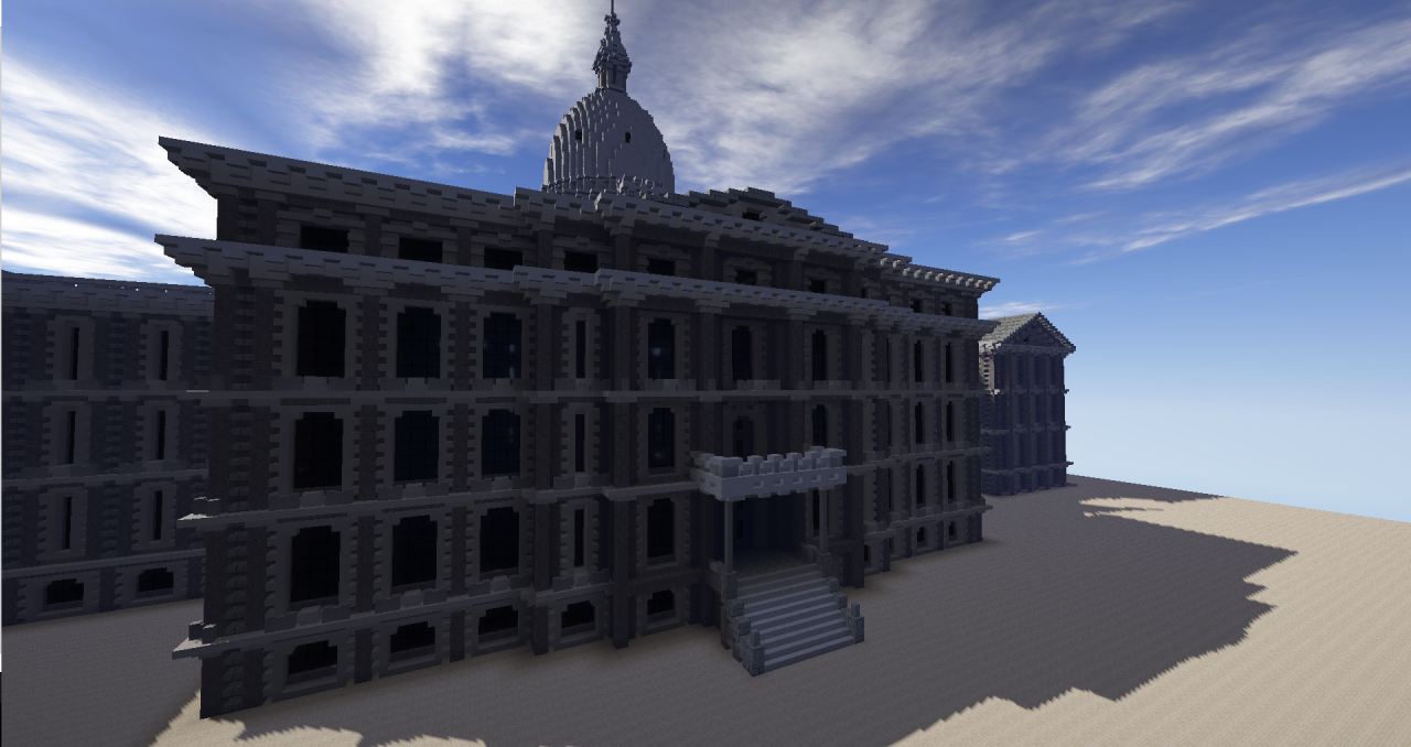 michigan state capitol building Minecraft Map