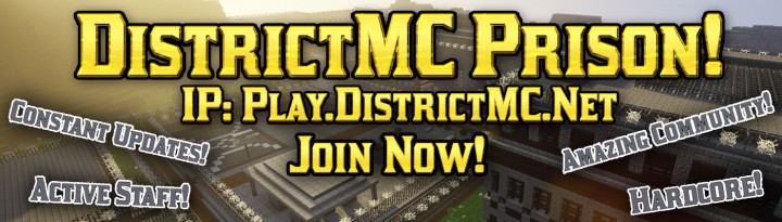DistrictMC Prison Minecraft Server