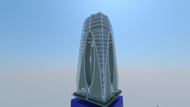 Bionic Arch Skyscraper Minecraft Map
