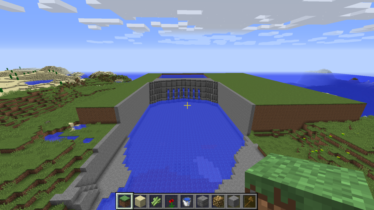 Minecraft Dam Minecraft Map