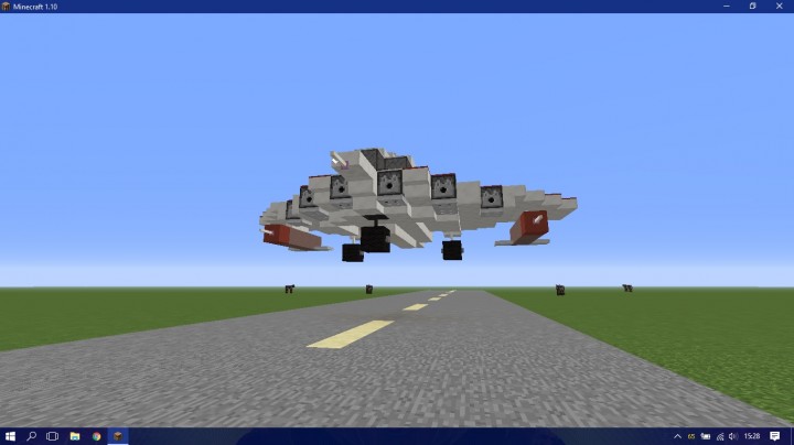 ﴾ξꭚꞕꝍ₮₮ἷ﴿ Fighter Jet Bomber / functional cannons Minecraft Map