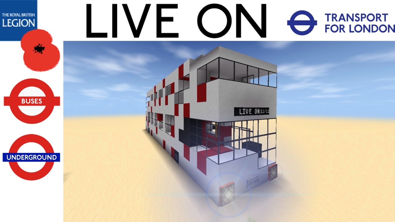 LIVE ON - TFL Remembrance Day Minecraft Map