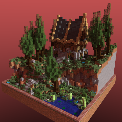 Build on Small Plot Minecraft Map