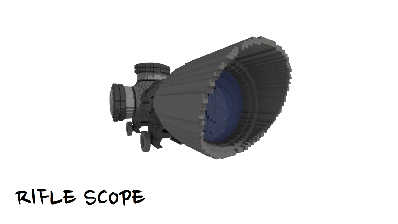 BARSKA 4×32 IR Contour Riflescope Minecraft Map