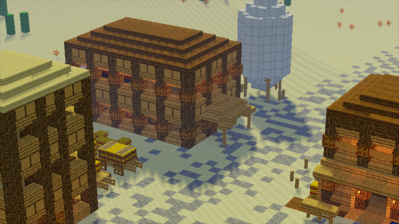 Deadredemption Wild West map Minecraft Map