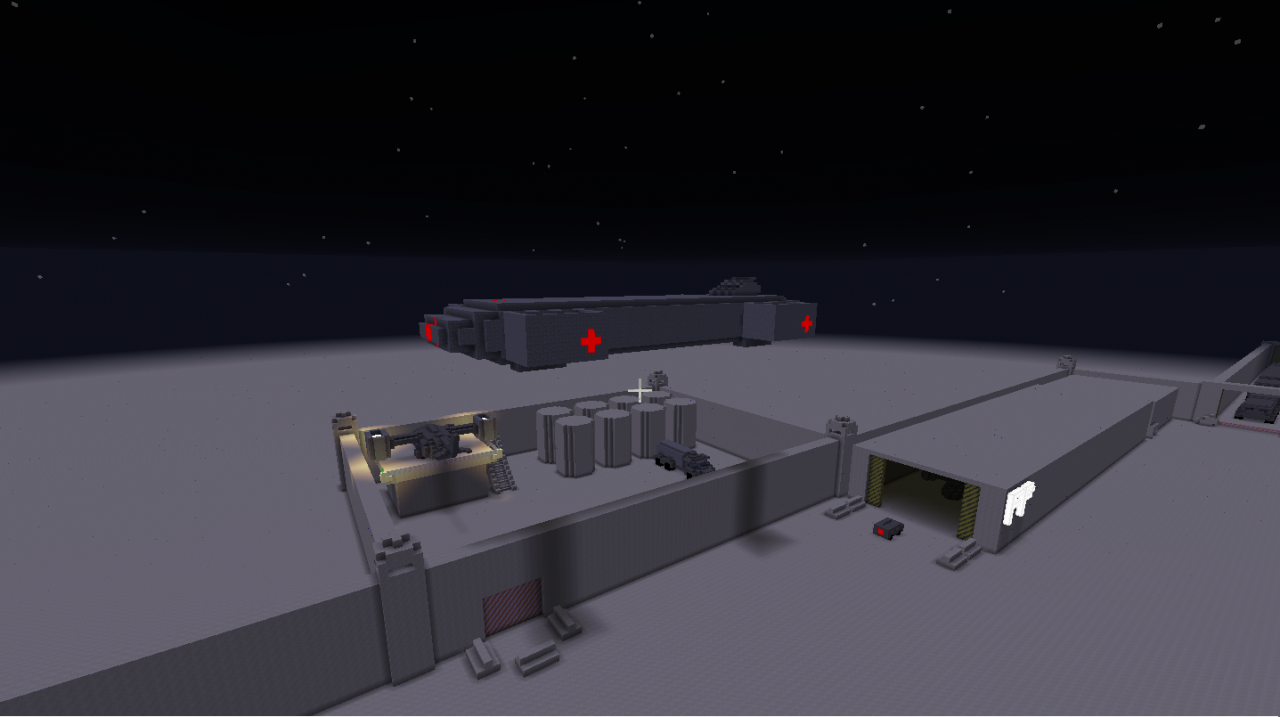 Federal Desert Base/Prison Minecraft Map