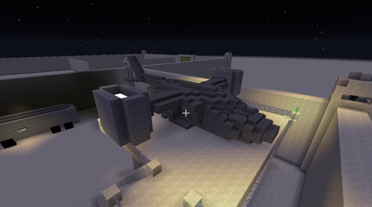 Federal Desert Base/Prison Minecraft Map