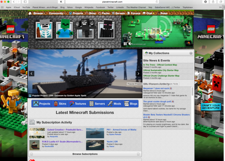 USS. Delaware (CUSTOM) Minecraft Map