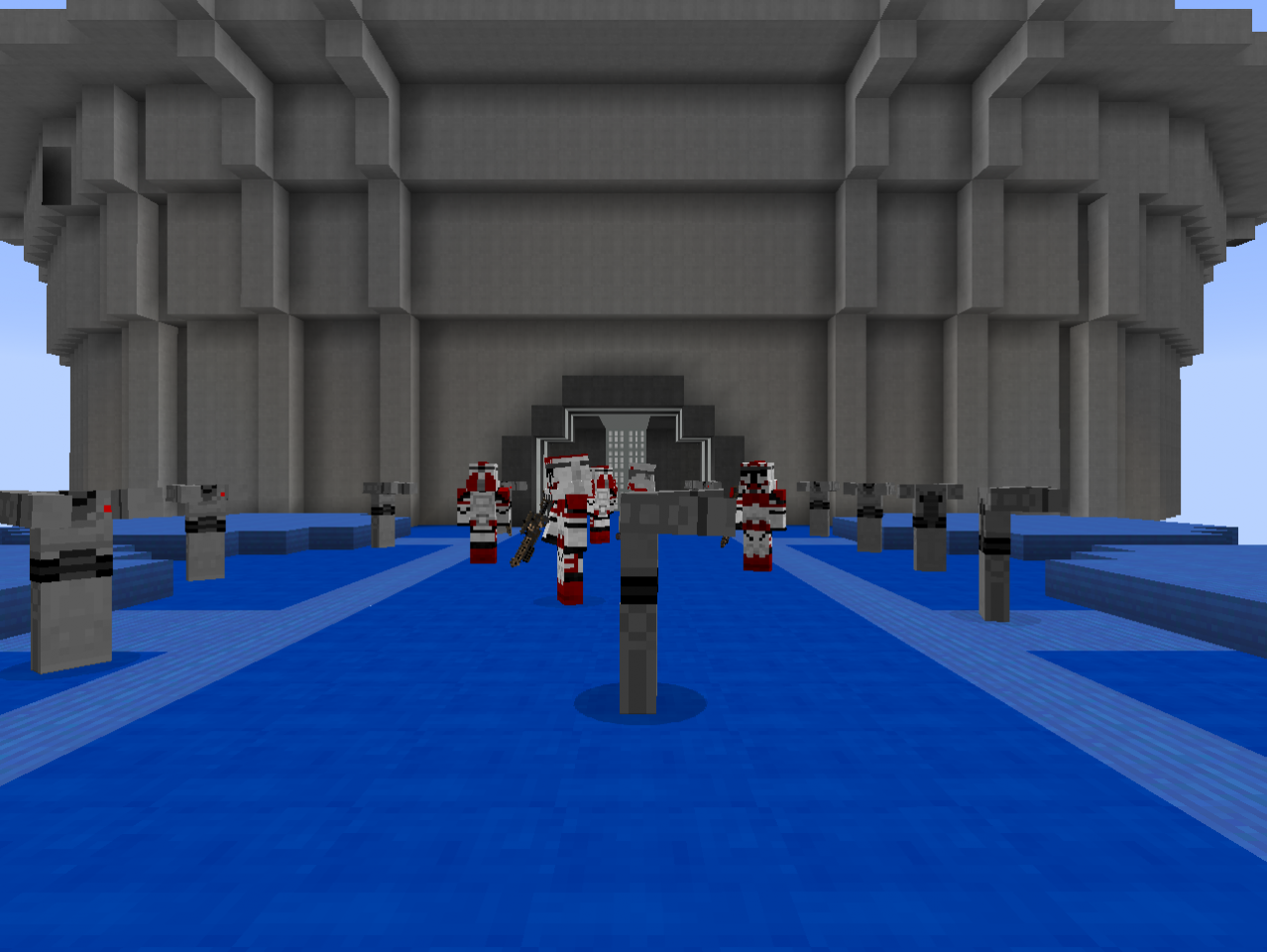 Minecraft Star Wars : Battle of Scipio | Shock Troopers vs Super Battle ...