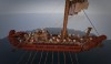 small Galley roman like with crew in ConquestReforged Minecraft Map