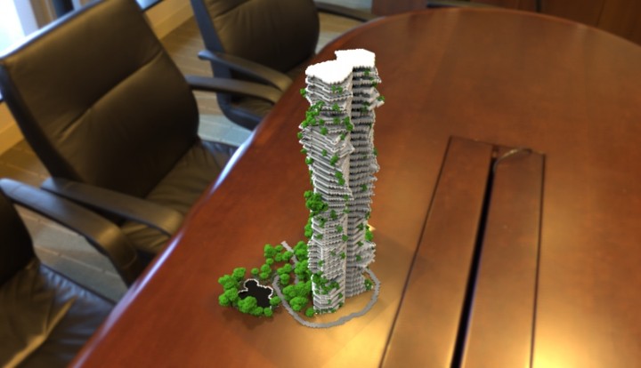 Modern high rise apartment Minecraft Map