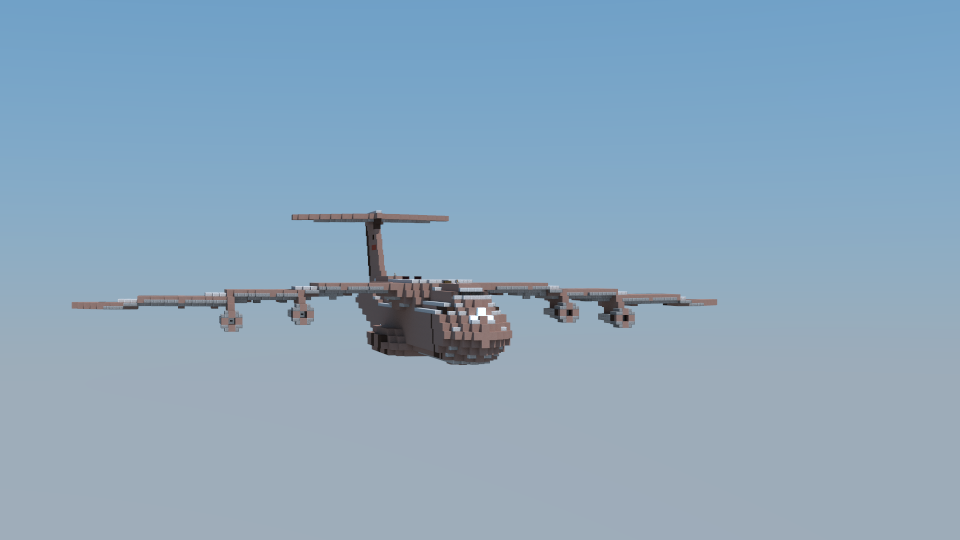 USAF C5 Galaxy Minecraft Map