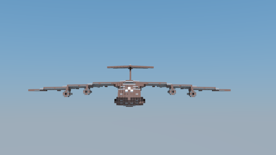 USAF C5 Galaxy Minecraft Map