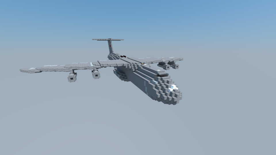 USAF C5 Galaxy Minecraft Map